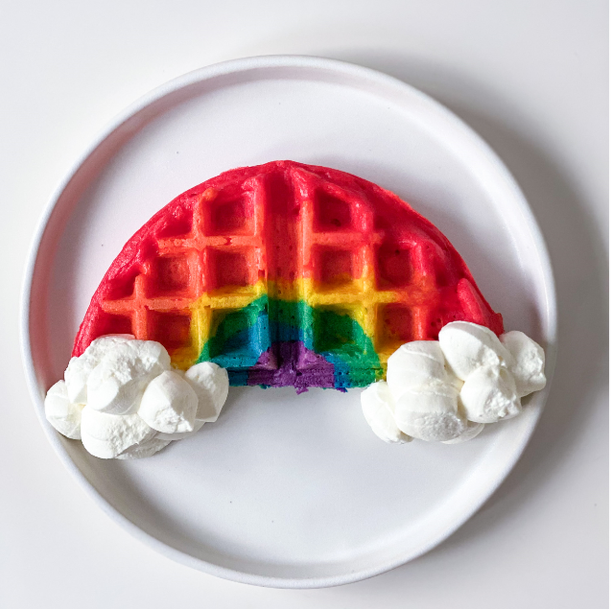 Rainbow Waffles - Recipes - Cuisinart