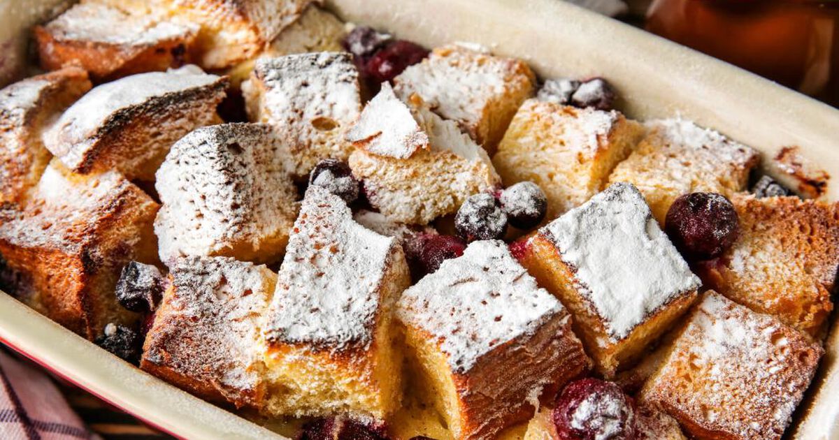 Chocolate Chip and Cherry Bread Pudding - Recipes - Cuisinart