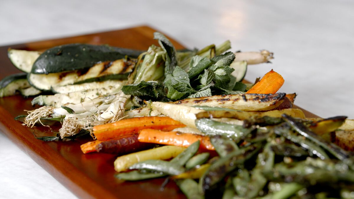 Charred Spring Vegetables - Recipes - Cuisinart