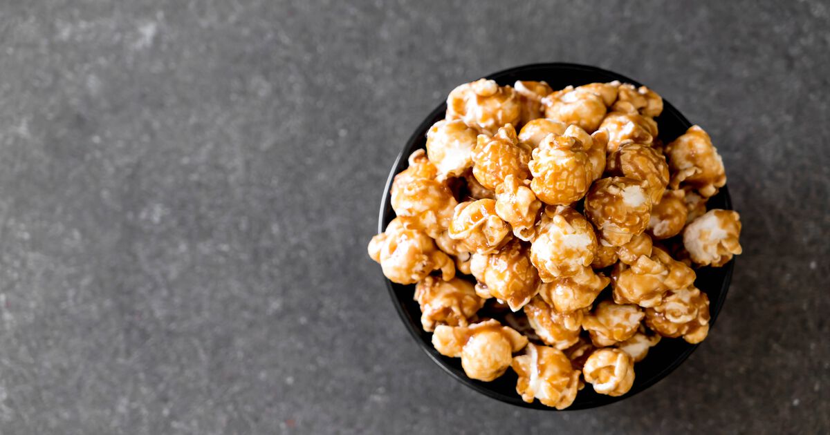 Caramel Popcorn (Traditional Oil Popper)
