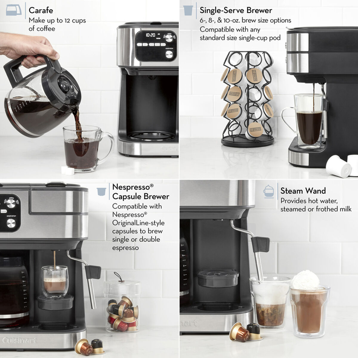 how to make coffee using cuisinart