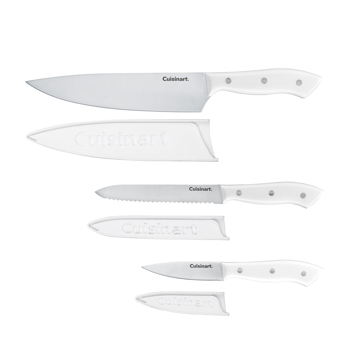3-Piece Triple-Rivet Knife Set