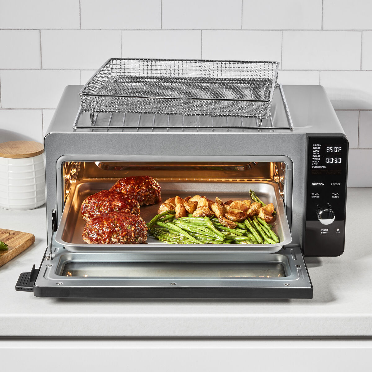 14-in-1 Space-Saving Air Fryer Toaster Oven