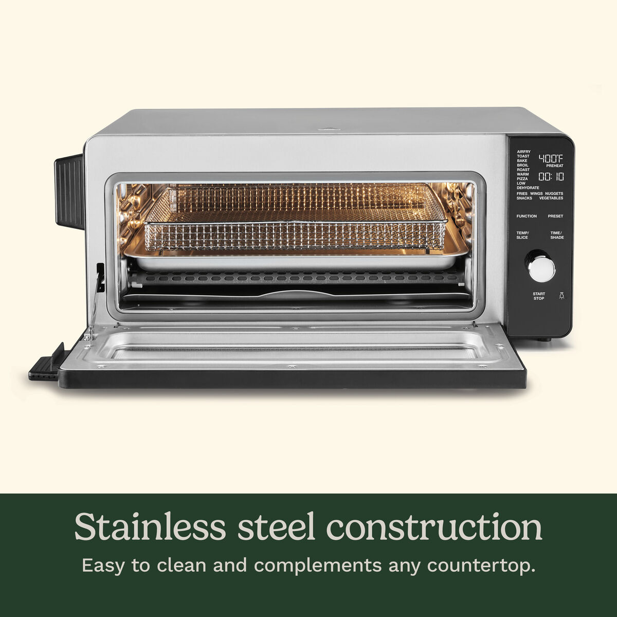 14-in-1 Space-Saving Air Fryer Toaster Oven