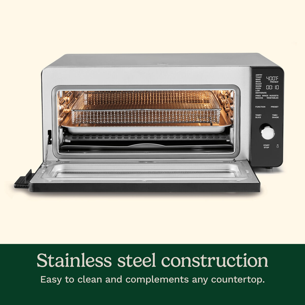 14-in-1 Space-Saving Air Fryer Toaster Oven