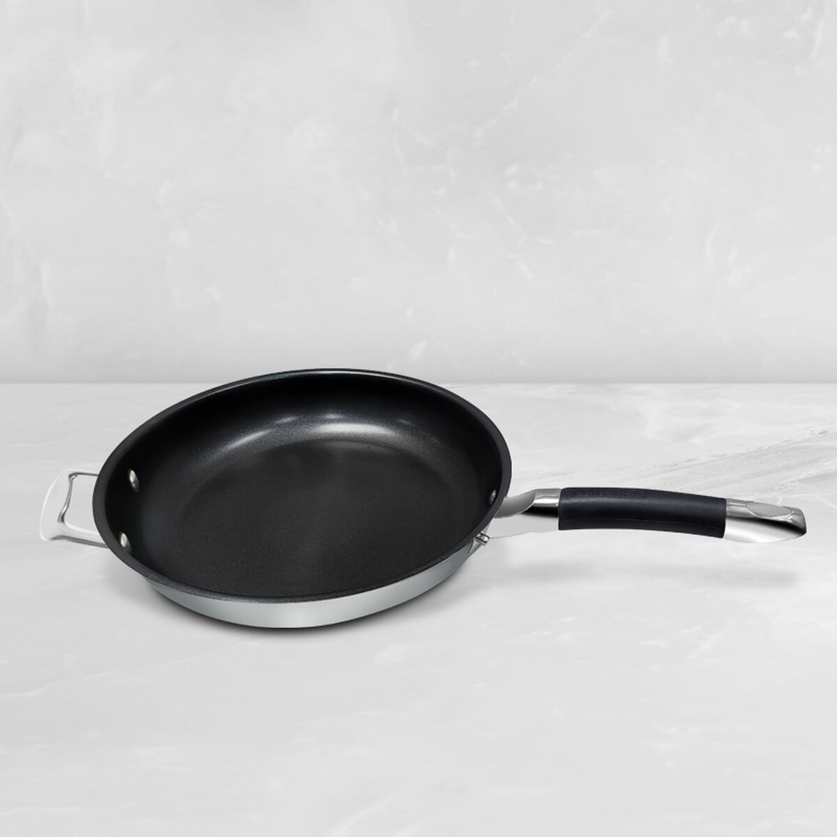 Non-Stick Stainless Steel 12-In. (30 cm) Skillet