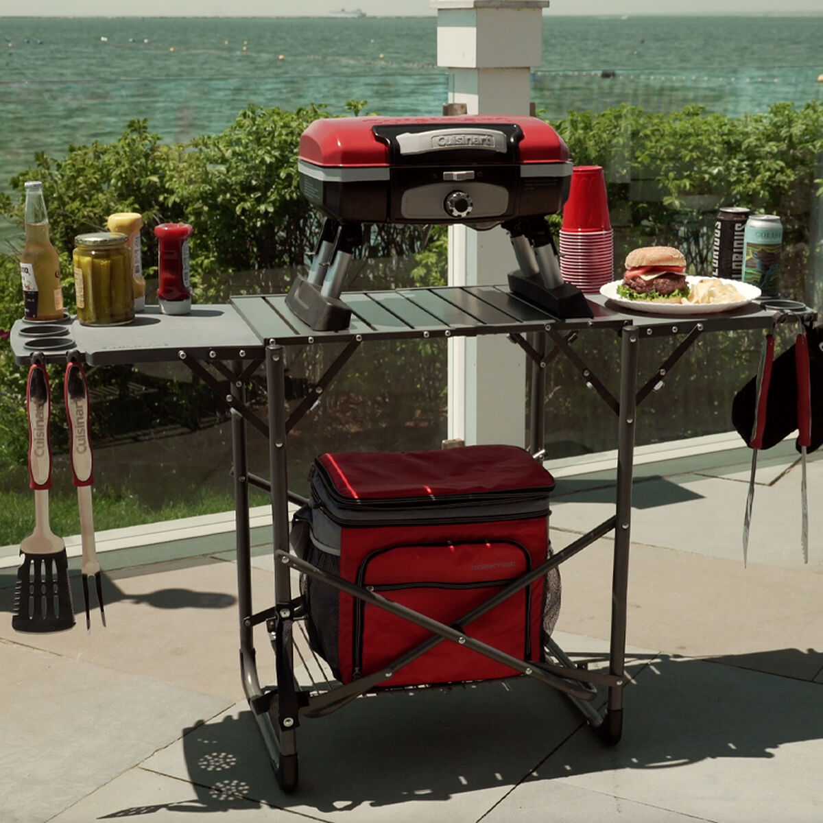 54" x 20" Take Along Grill Stand