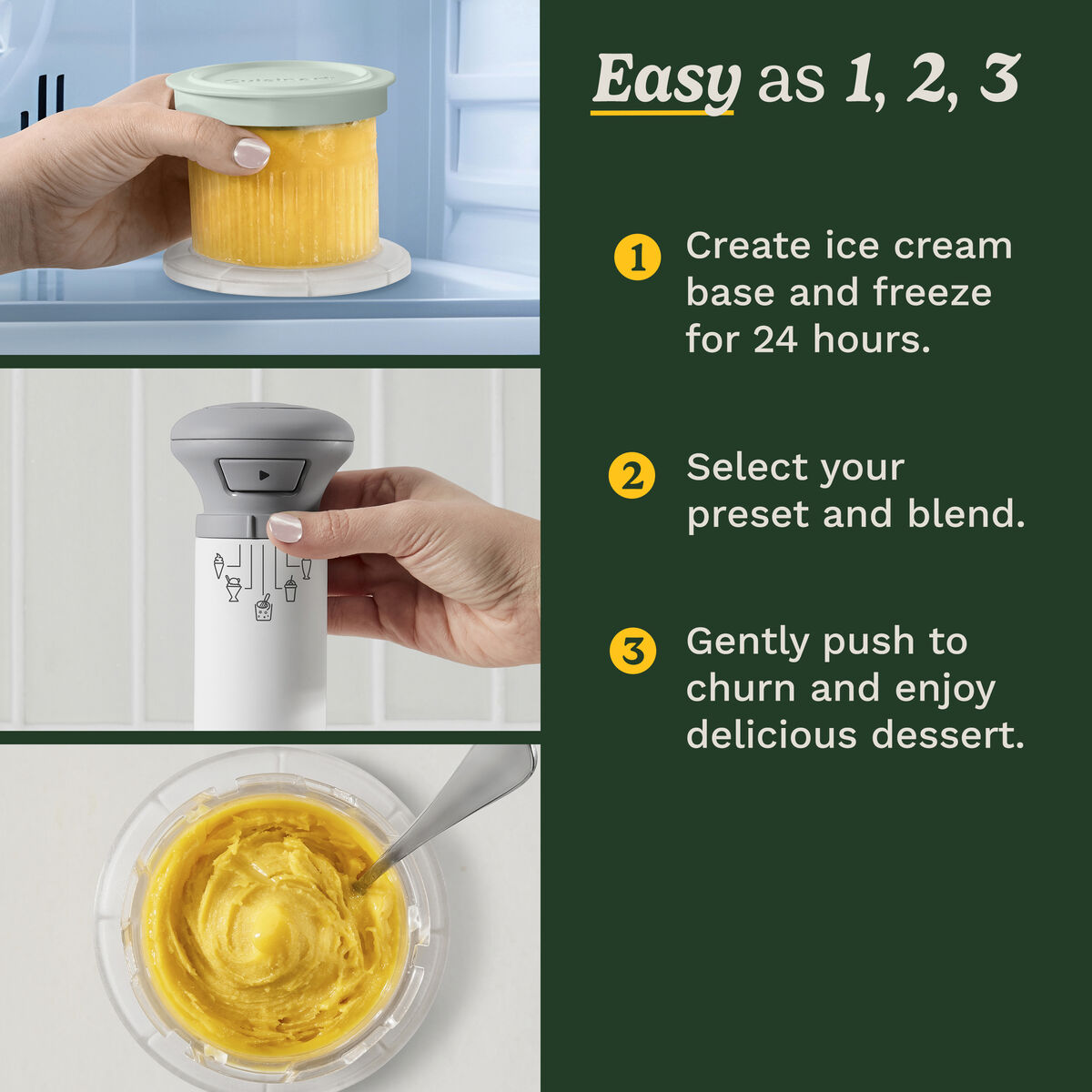 FastFreeze™ Ice Cream Maker