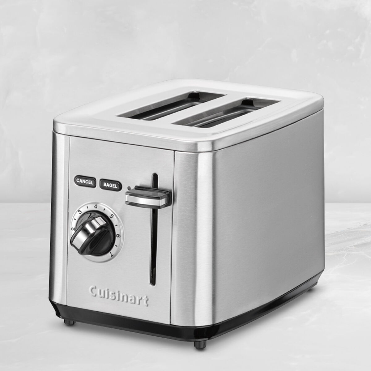 2-Slice Stainless Steel Toaster