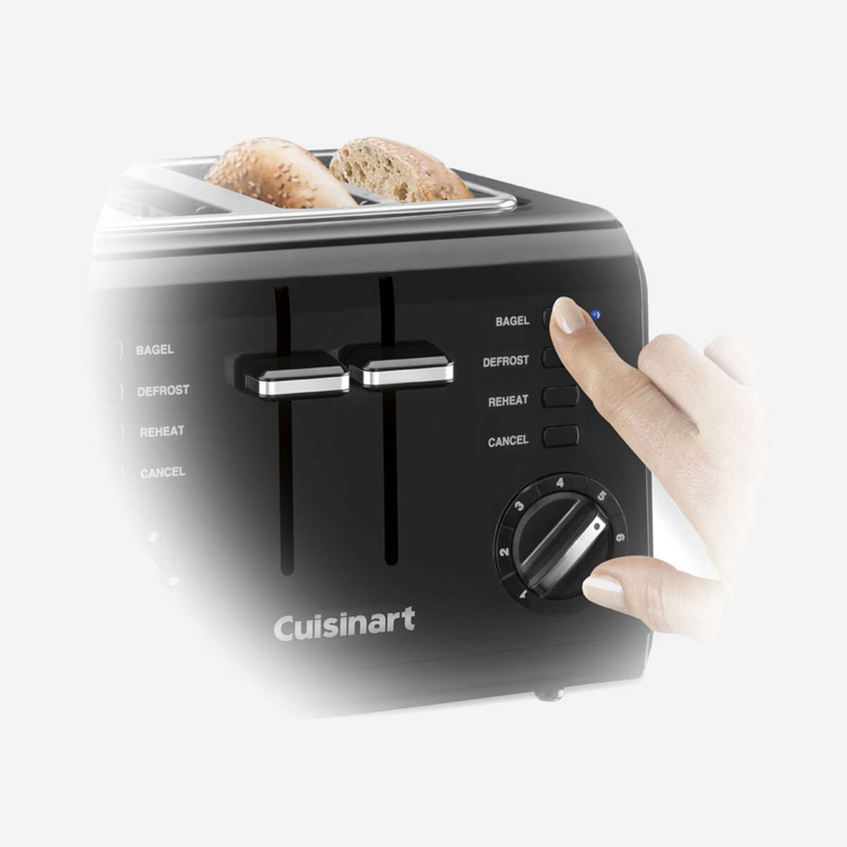 4-Slice Compact Toaster