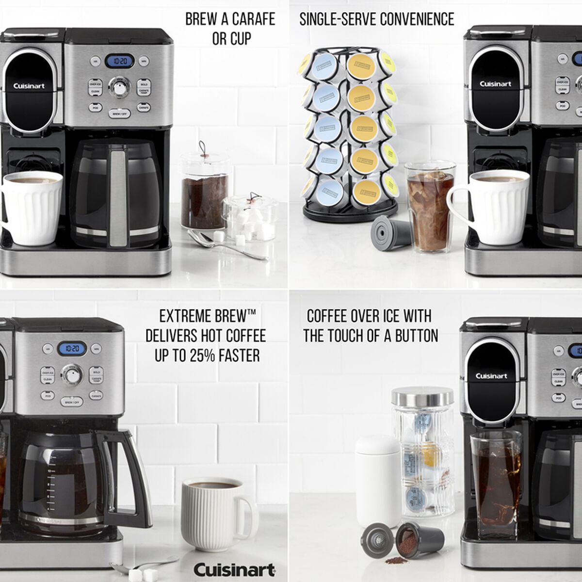 Coffee Center 2-in-1 Coffeemaker
