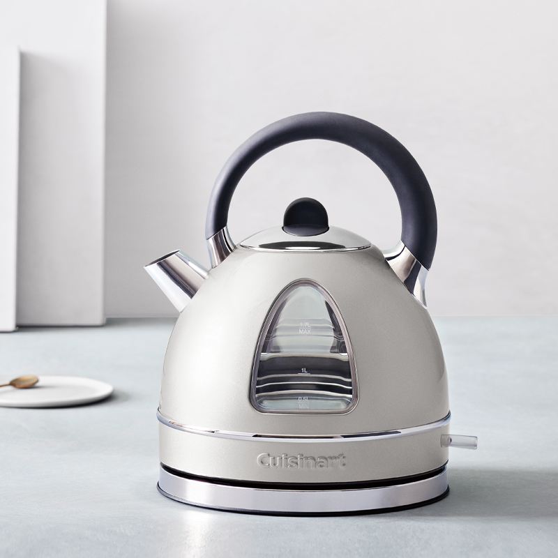 1.7 L Traditional Electric Kettle – Frosted Pearl