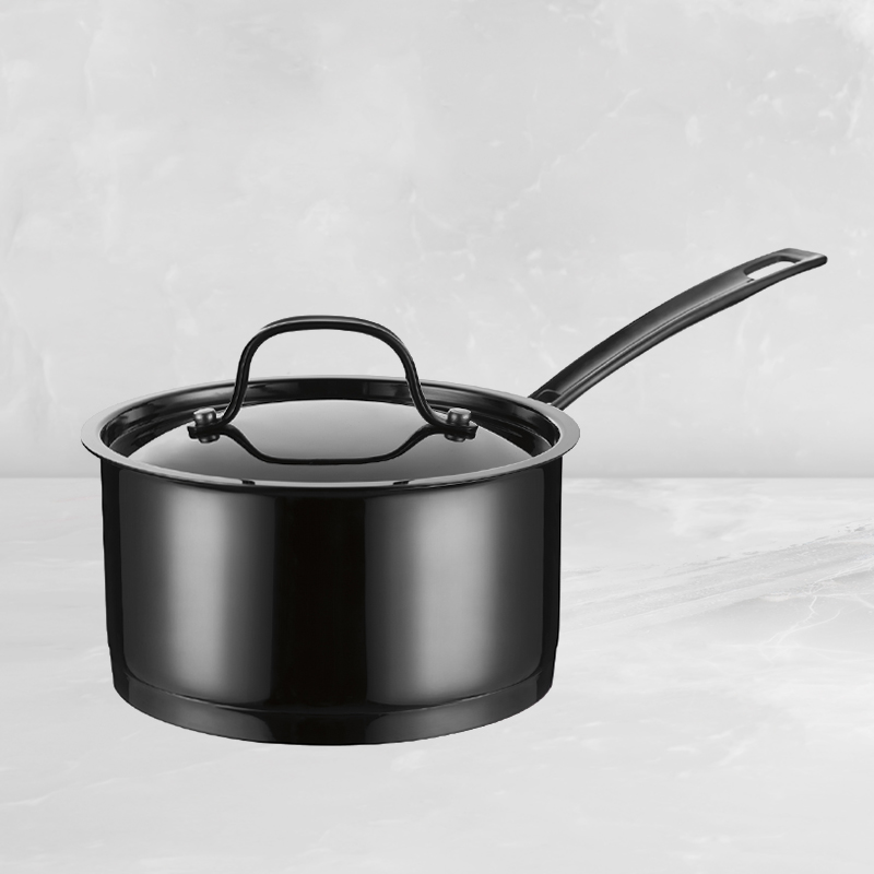 2.5 Qt (2.4 L) Stainless Steel Saucepan with Cover
