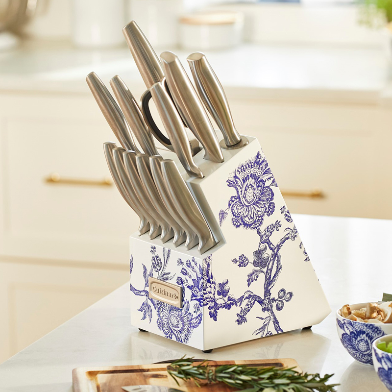 Buy Cuisinart Caskata™ 15 Piece German Stainless Steel Cutlery Block ...